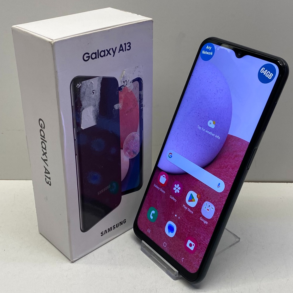 Pre-owned Samsung Galaxy A13 Unlocked Model SM-A137F/DS 64GB in Black ...